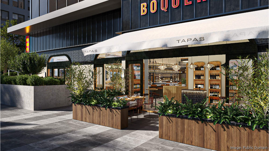Colony Square: Boqueria Restaurante design shown in new renderings ...