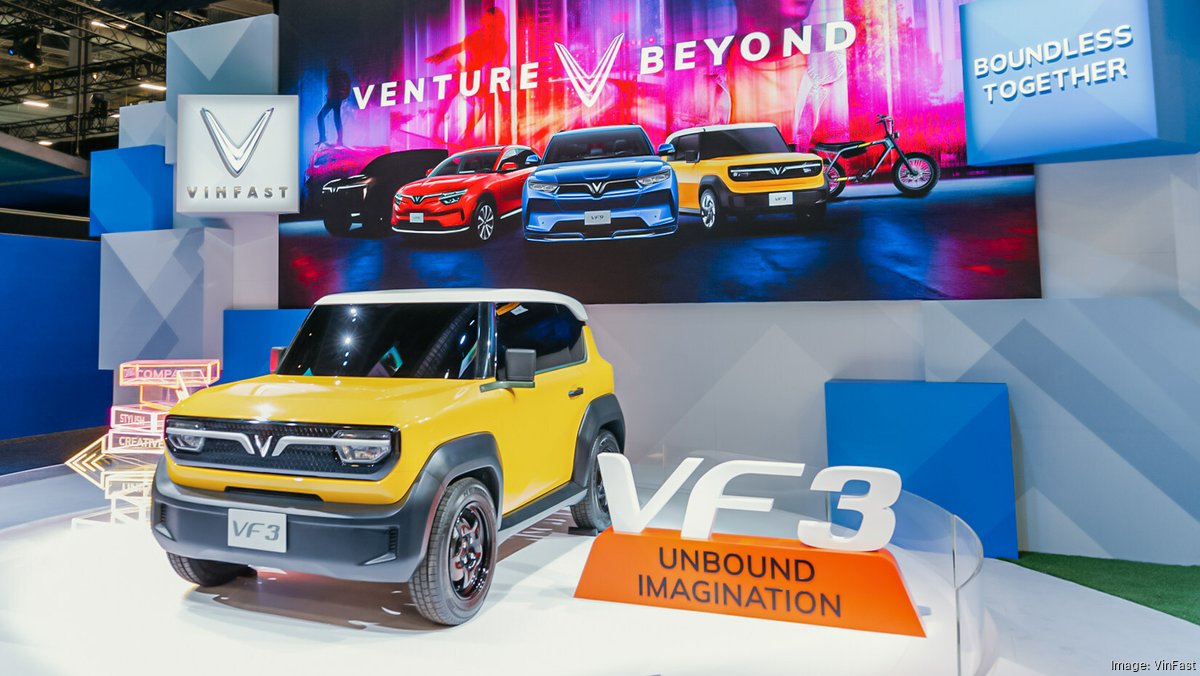 VinFast unveils VF Wild pickup truck and VF3 mini SUV EVs - L.A ...
