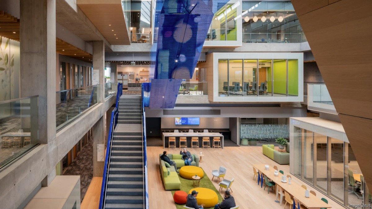 Inside the latest addition to Intuit's Mountain View headquarters ...