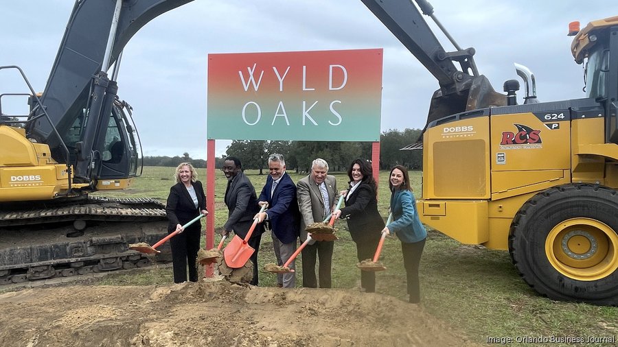 Orlando mixed-use project Wyld Oaks in Apopka begins construction ...