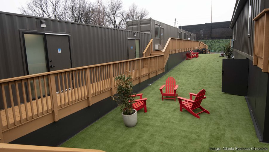 Atlanta combats Downtown homelessness with shipping containers ...