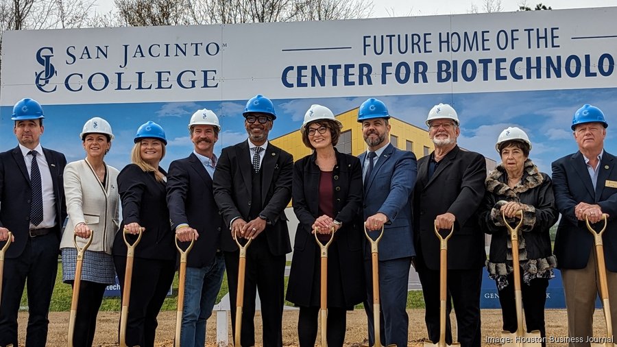 Generation Park's Center for Biotechnology breaks ground - Houston ...