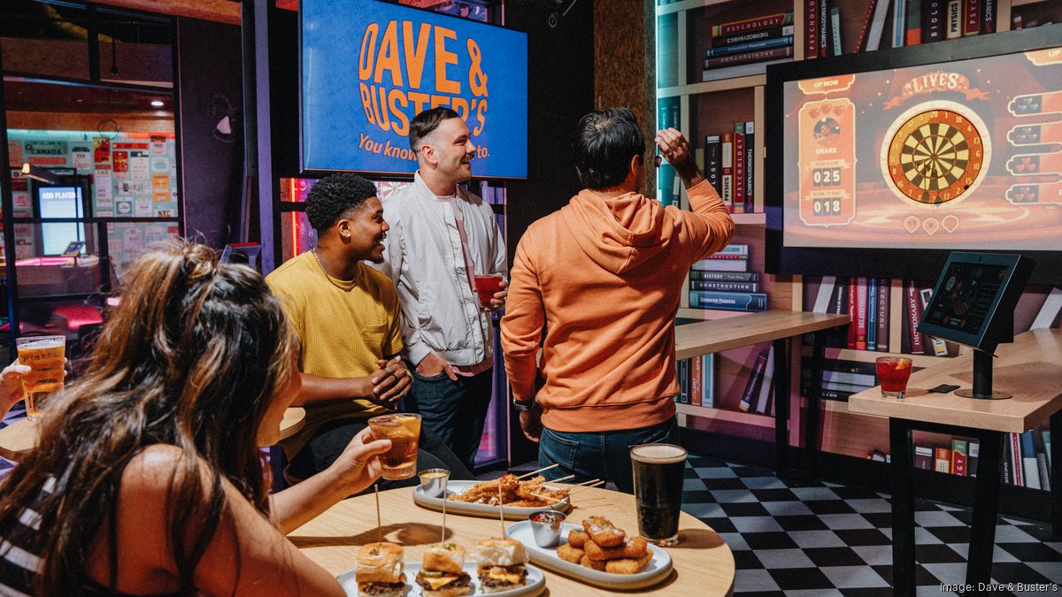 Dave & Buster's adds new features, offering a year of free games, at ...
