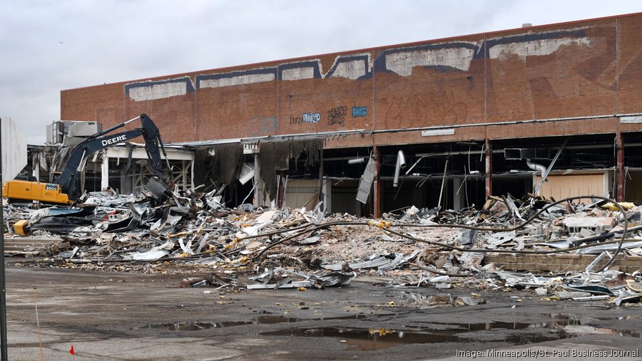 Demo begins on Toys R Us, Herberger's sites at Bloomington's Southtown ...