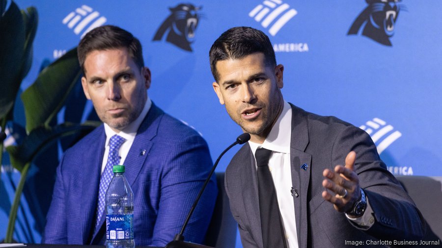 Charlotte Panthers' new GM Dan Morgan, coach Dave Canales on plans for ...