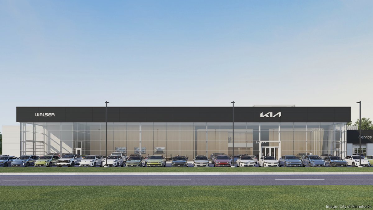 Minnetonka approves Walser Kia redevelopment project - Minneapolis / St ...
