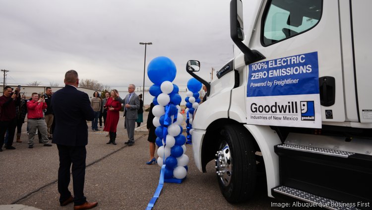 Goodwill Industries of New Mexico rolls out all-electric, zero-emission ...