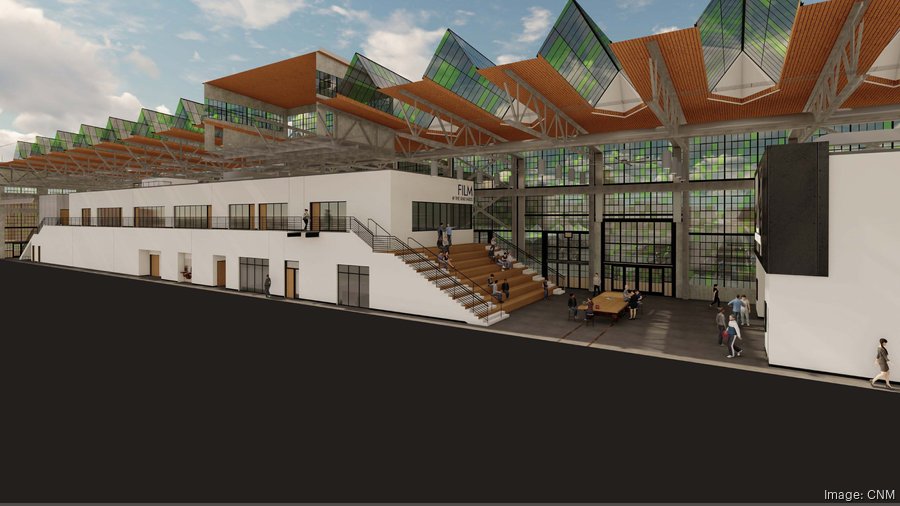 CNM, City shed new light on Rail Yards film education facility ...