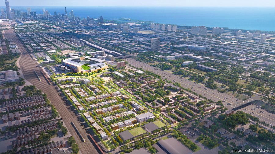 Renderings of proposed Chicago White Sox downtown stadium released - Chicago Business Journal