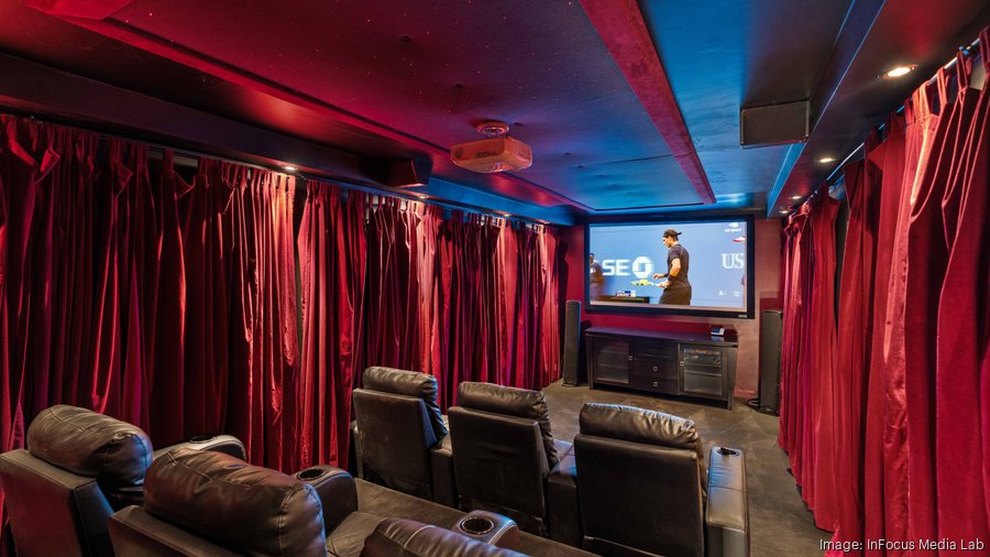 This Old Chestnut Hill estate features a clay tennis court and a cinema ...