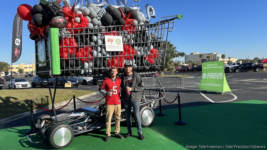 Giant Publix cart was made by Total Precision Fabworx in Dunedin - Tampa Bay Business Journal