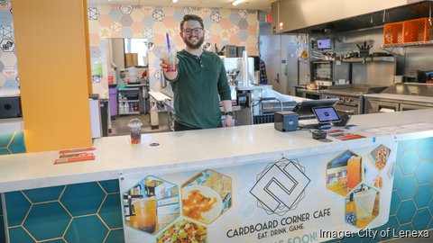 Cardboard Corner Cafe opens in Lenexa Public Market - Kansas City ...