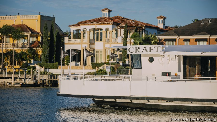 Tampa dining river cruise Craft opening date announced - Tampa Bay ...