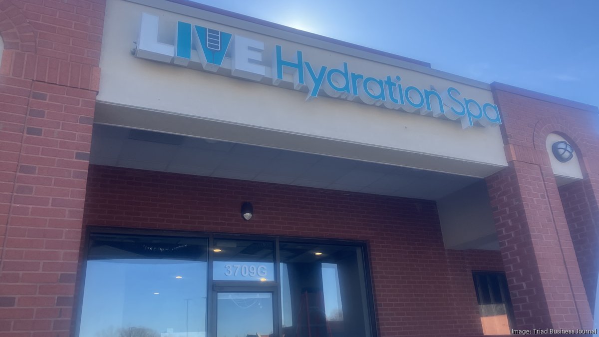 Live Hydration opening spa in Greensboro that features IV treatments ...
