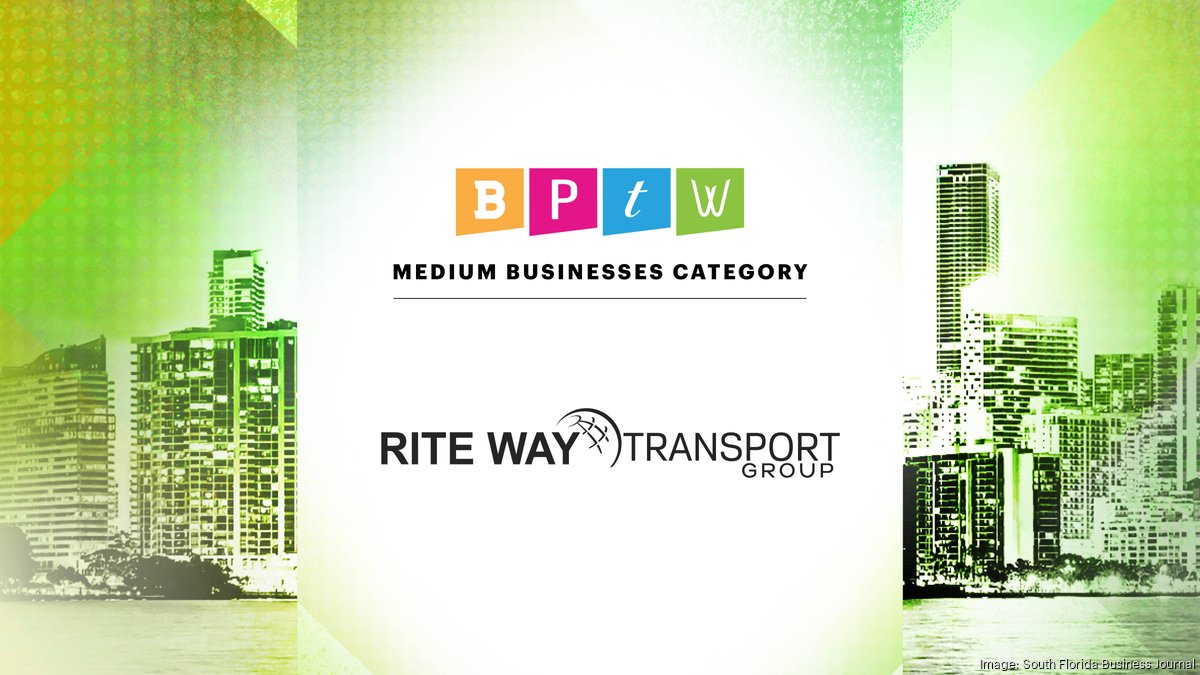 11. Rite Way Transport Group - South Florida Business Journal