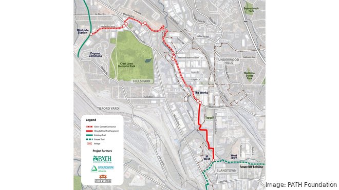 Atlanta BeltLine, Silver Comet Trail to be linked by Silver Comet ...