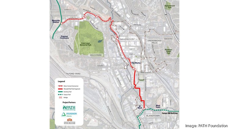Atlanta BeltLine, Silver Comet Trail to be linked by Silver Comet ...