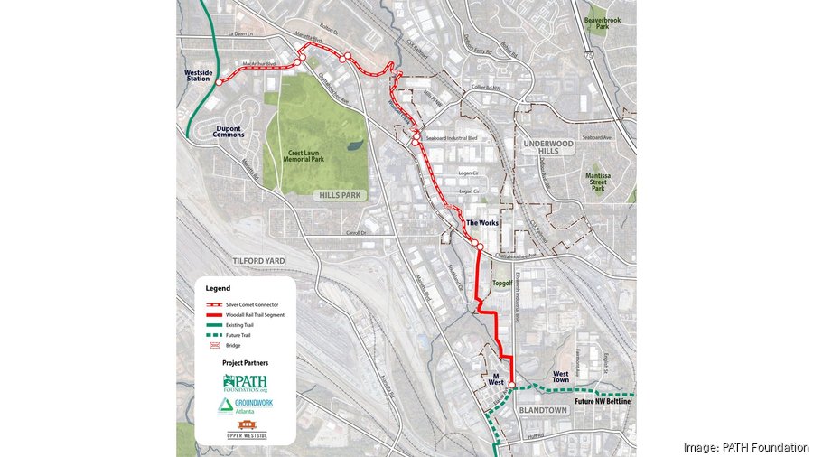 Atlanta BeltLine, Silver Comet Trail to be linked by Silver Comet ...