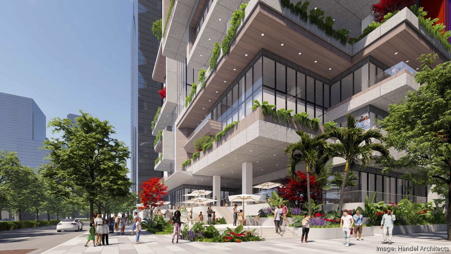 Banco Santander proposes office tower at 1401 Brickell Avenue Miami ...