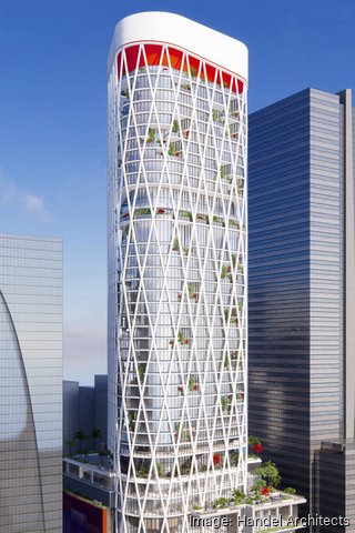 Banco Santander proposes office tower at 1401 Brickell Avenue Miami ...