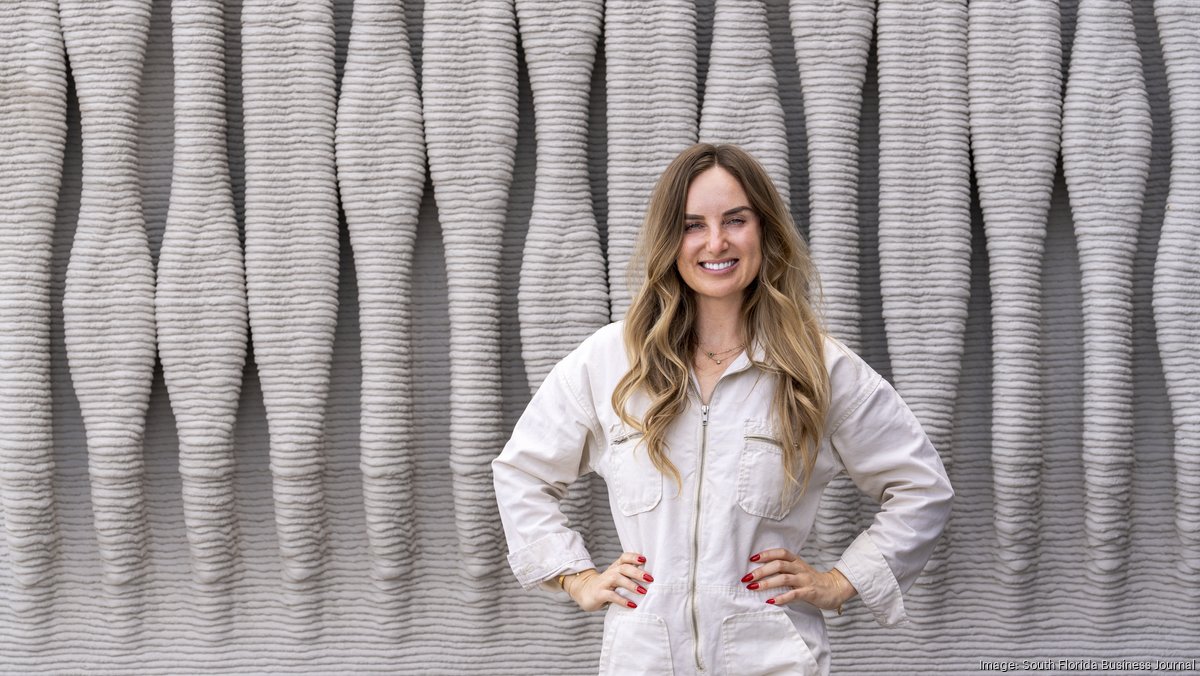 Kind Designs uses huge 3D printer to make eco-friendly seawalls - Bizwomen