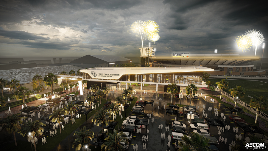 UCF starts construction on Hagle Football Gateway - Orlando Business ...