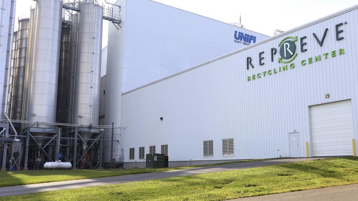 Unifi expands Repreve recycling center in Yadkinville, adding 10 jobs ...