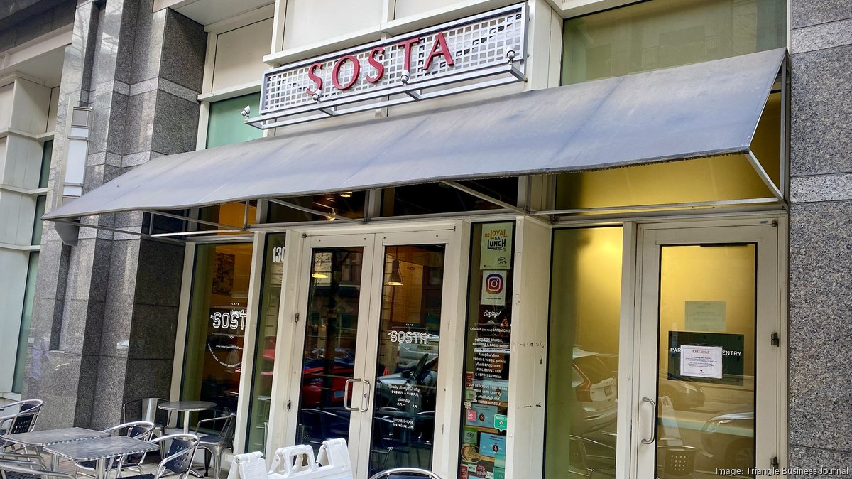 Sosta Cafe in Downtown Raleigh sold - Triangle Business Journal