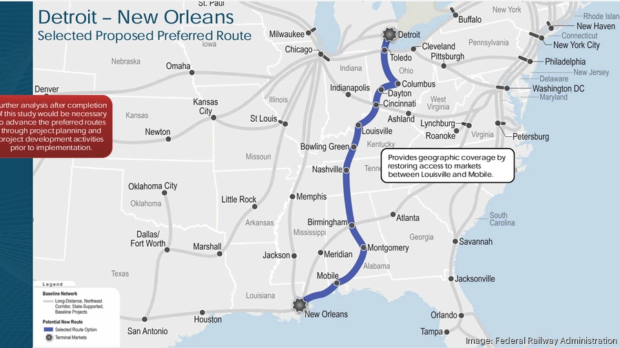 Pittsburgh Amtrak route: Feds float expansion to Dallas - Pittsburgh ...