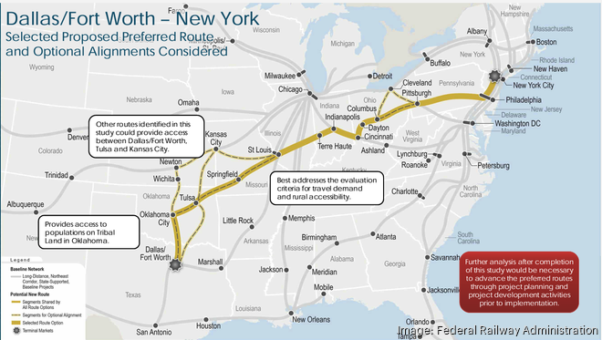 Dayton Amtrak routes: Feds float expansion to Dallas, New Orleans ...