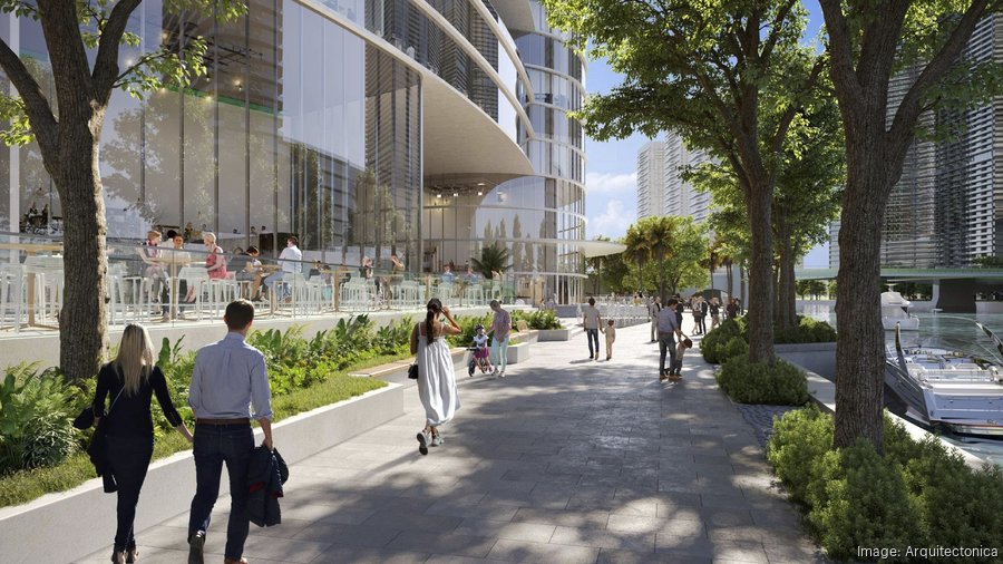 Hyatt, Gencom reveal design of Miami Riverbridge with Hyatt Regency to ...