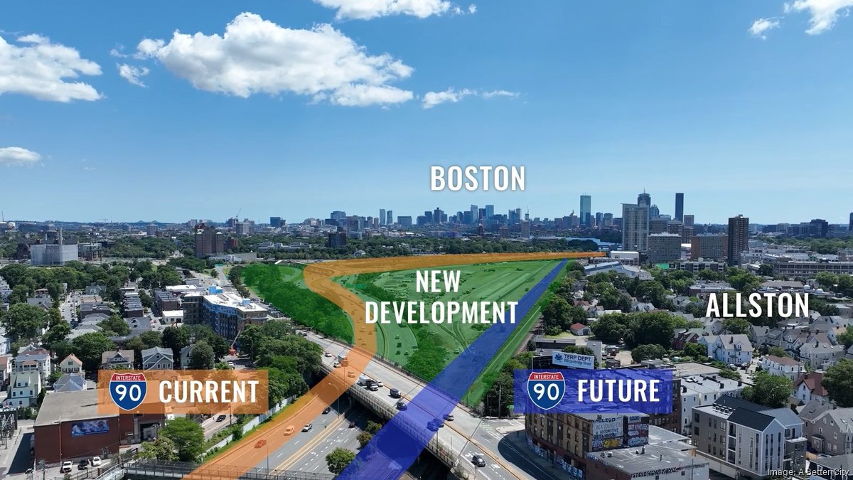 U.S. awards $335M for Allston Multimodal I-90 project - Boston Business ...