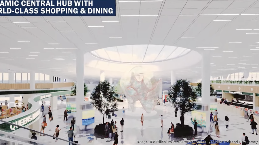 JFK Terminal 6 redevelopment images unveiled - New York Business Journal