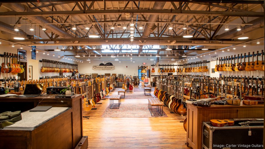 Carter Vintage Guitars opens store at SomeraRoad's Paseo South Gulch ...