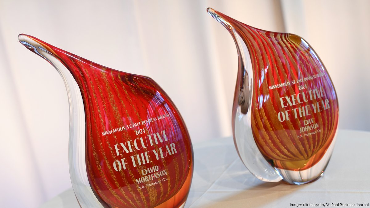 David Mortenson, Dan Johnson accept 2024 Executive of the Year honors ...