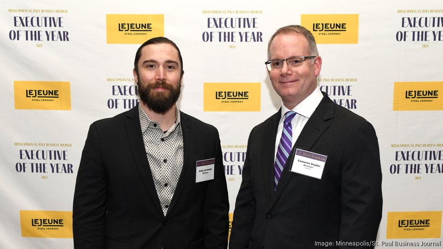 David Mortenson, Dan Johnson accept 2024 Executive of the Year honors ...