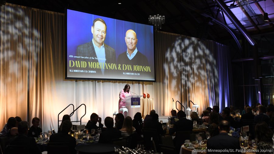 David Mortenson, Dan Johnson accept 2024 Executive of the Year honors ...
