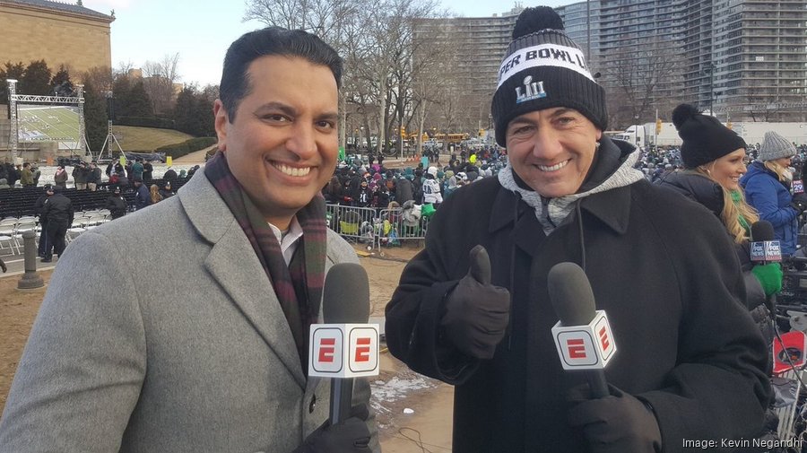 How ESPN's Kevin Negandhi was shaped by Philly sports media legends ...