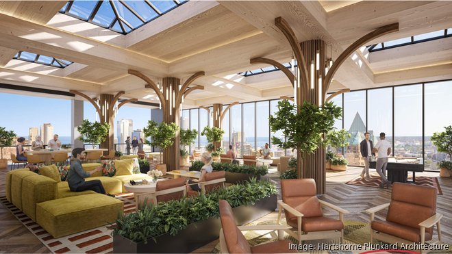 The Neutral Project's mass timber apartment tower in downtown Milwaukee ...