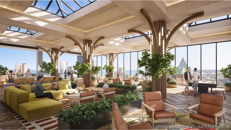 The Neutral Project's mass timber apartment tower in downtown Milwaukee ...