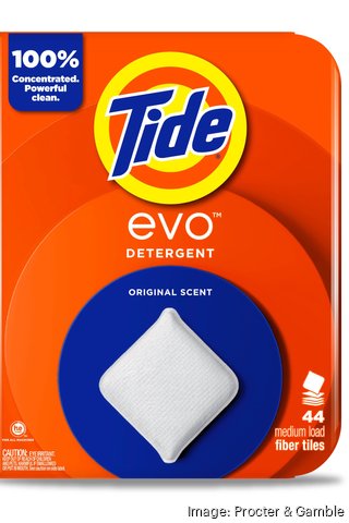 P&G begins selling eco-friendly Tide Evo detergent tiles - Cincinnati ...
