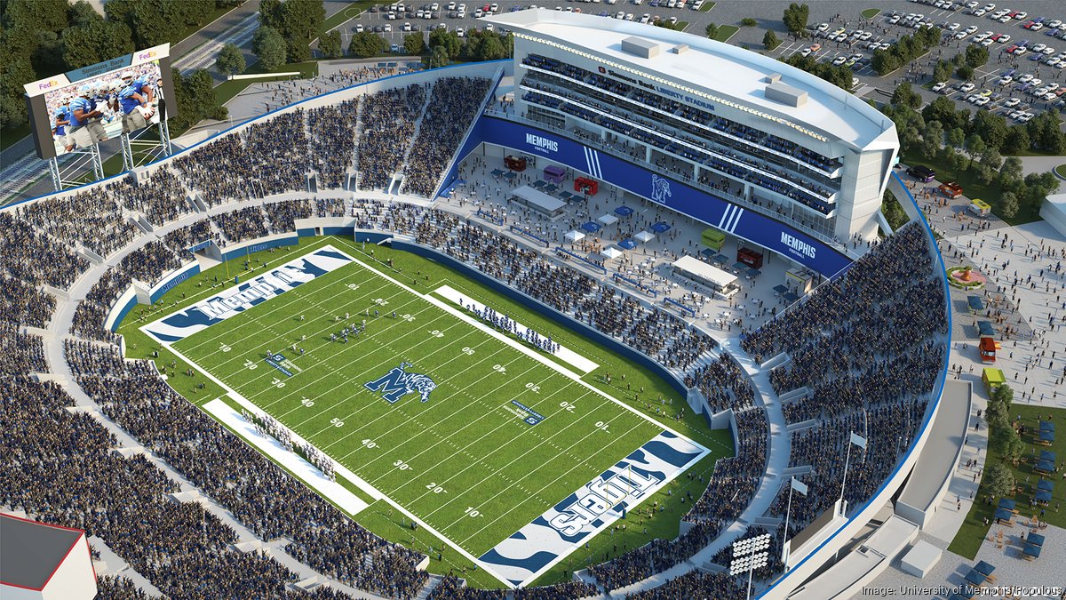 Memphis hits another milestone in $220 million stadium renovations ...