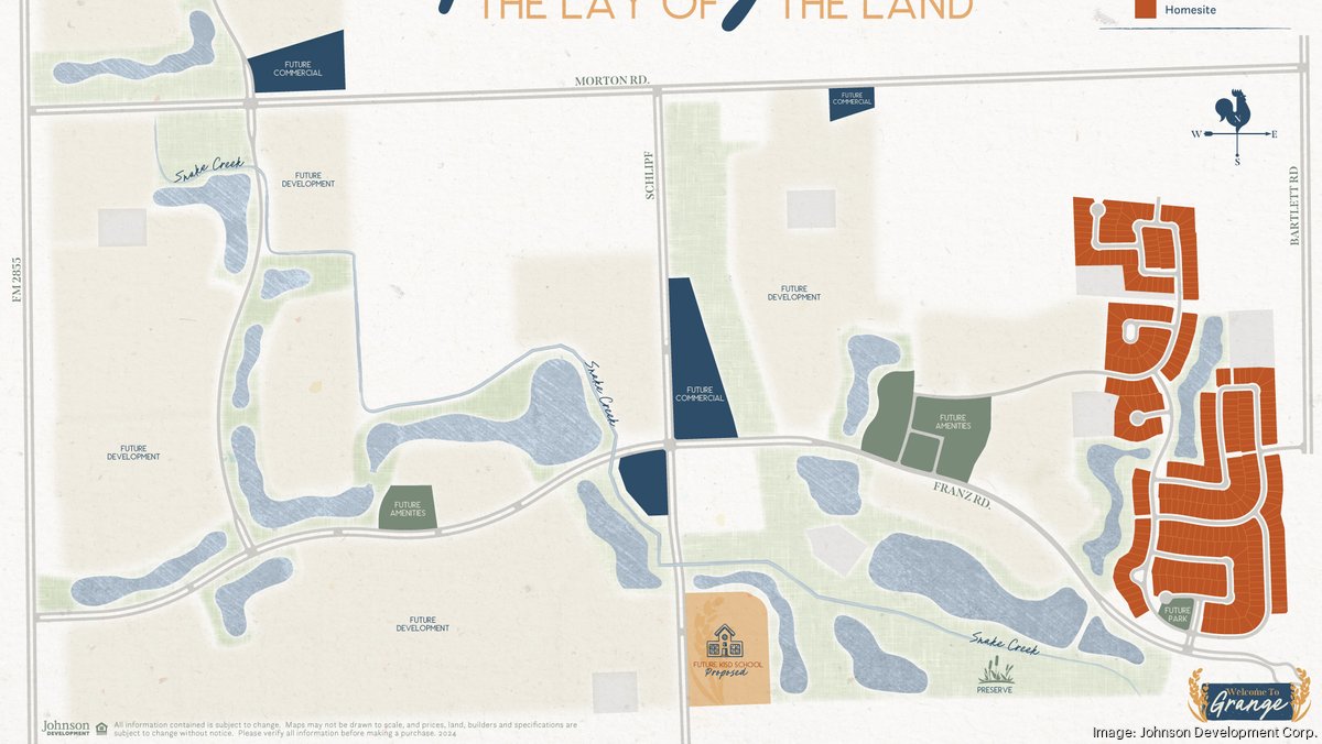 Johnson Development's Grange community near Katy underway - Houston ...