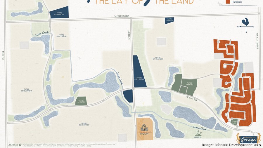 Johnson Development's Grange community near Katy underway - Houston ...