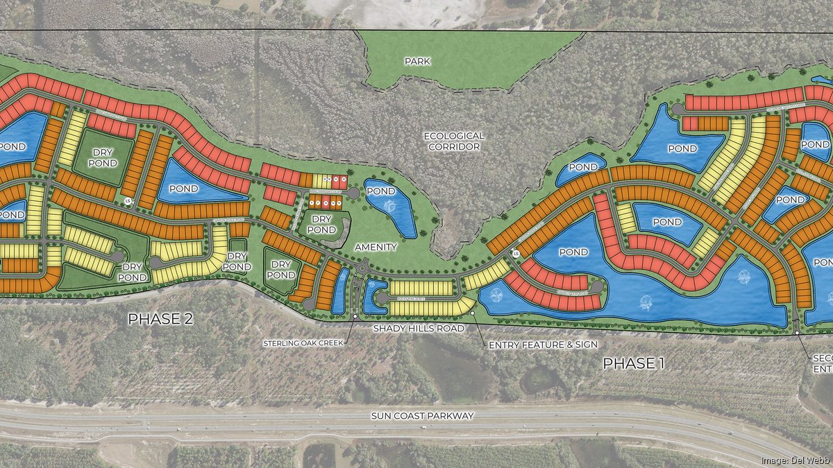 Pulte Group plans Del Webb community in Pasco County - Tampa Bay ...