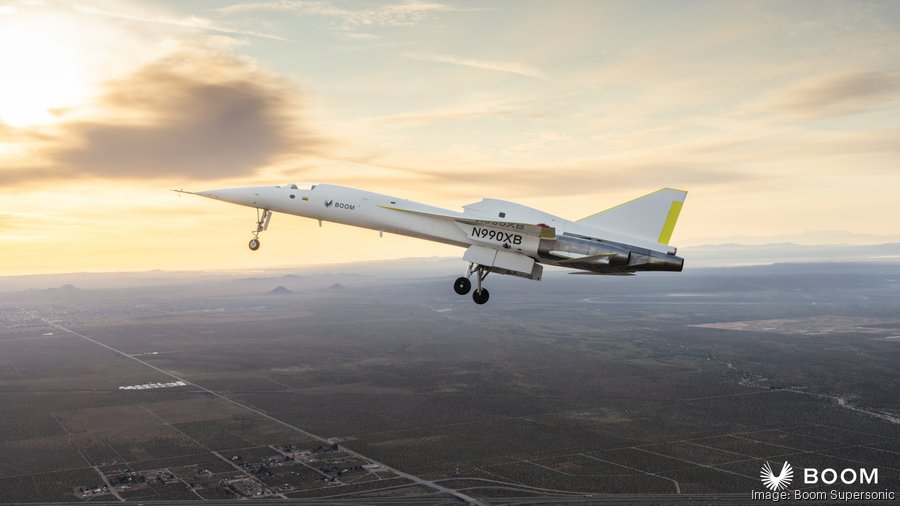Boom Supersonic cleared to fly its test jet faster than sound - Denver ...