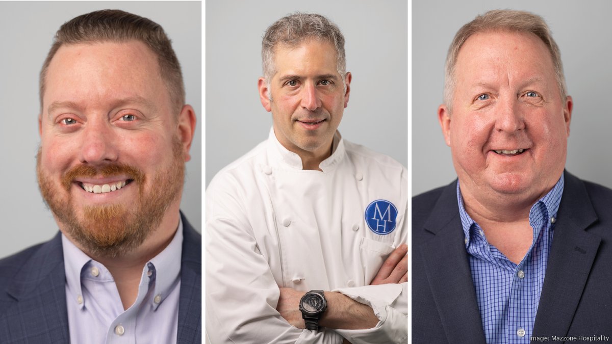 Mazzone Hospitality names Brian Molino, David Zuckerman and Jim ...