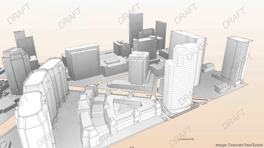 30-story tower proposed for Uptown's The Crescent - Dallas Business Journal
