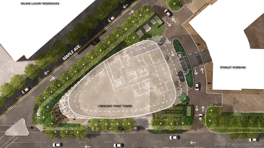 30-story tower proposed for Uptown's The Crescent - Dallas Business Journal