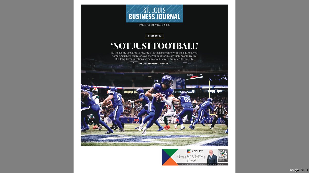 Publisher's note: SLBJ's new look, new size tell story of efficiency ...